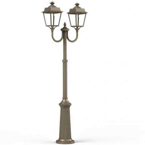 Designer Gartenlaterne 2-flammig | Klassische Aussenleuchten Shop